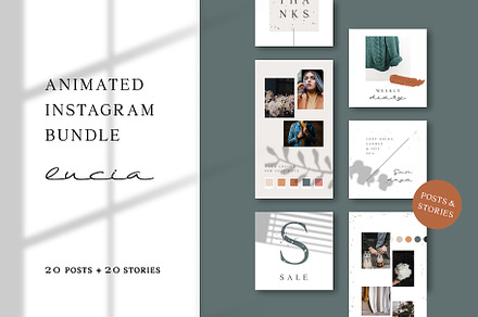 Entire Instagram Templates, a Social Media Template by AgataCreate