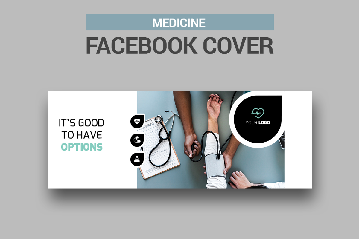 Medicine Facebook Covers, a Social Media Template by UNIK Agency