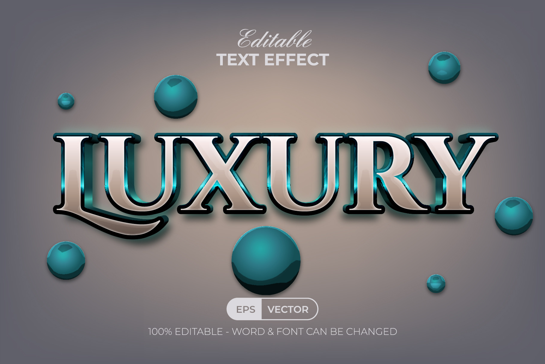 Luxury Text Effect Shiny Style, a Layer Style Add-On by Mockmenot