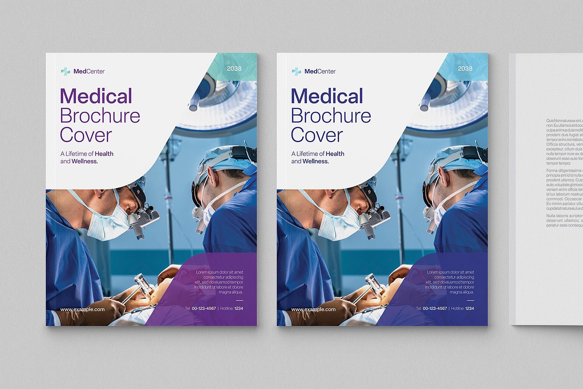 Medical Brochure Cover Template, a Brochure Template by BrandPacks