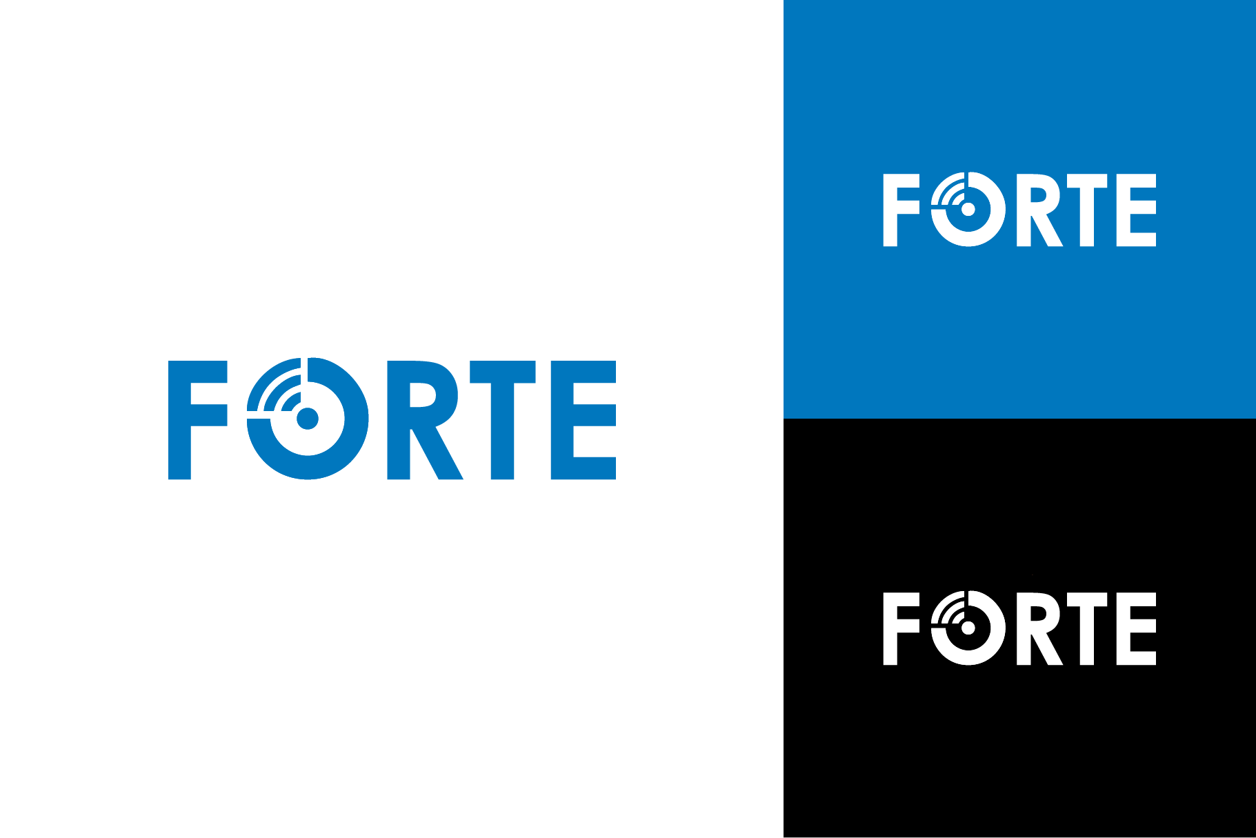 Forte Logo, a Branding & Logo Template by zaqilogo