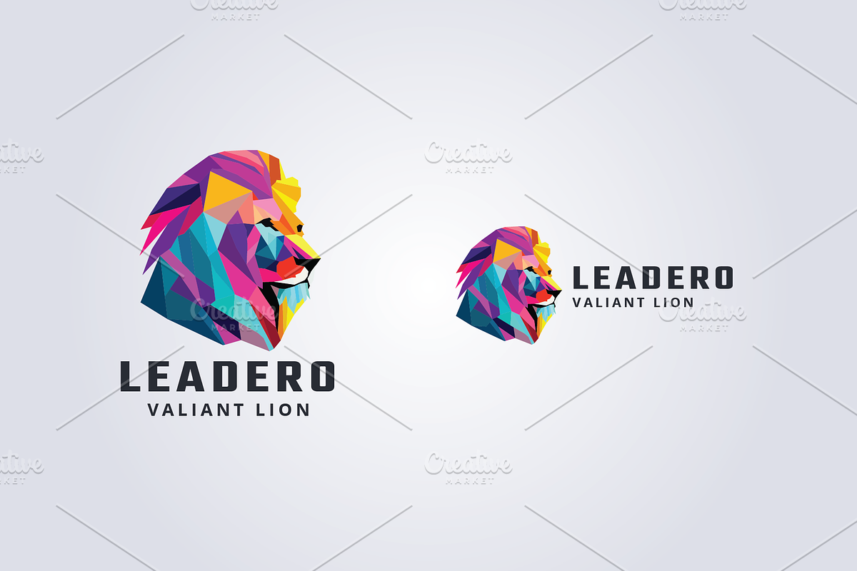 Leader Valiant Lion Logo, a Branding & Logo Template by Design_Planet