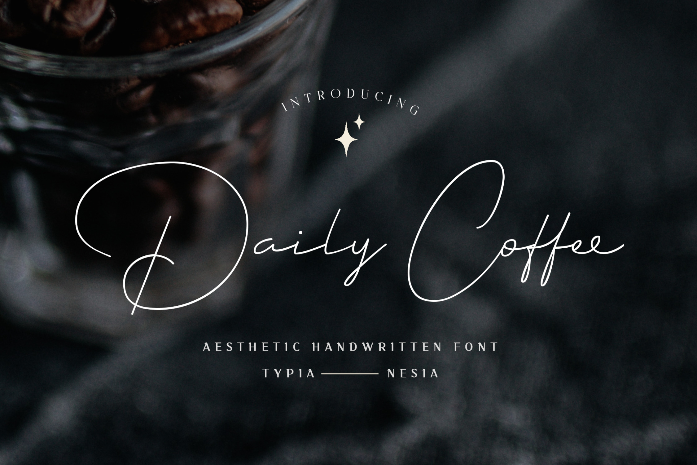 Daily Coffee Handwriting, a Script Font by Typia Nesia