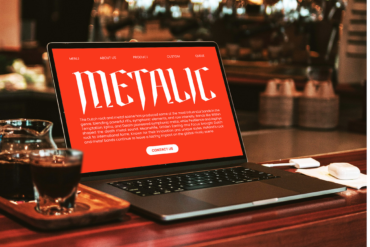 Helosa Modern Blackletter Font, a Blackletter Font by timelesstype.co ...