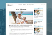 Nomadic - Travel Blog Theme, a WordPress Template by EasyBlog Themes | Creative Market