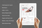 Grey Responsive Bootstrap Template, a Bootstrap Template by ...