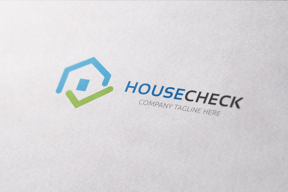 House Check, a Branding & Logo Template by Vectorwins Premium Shop