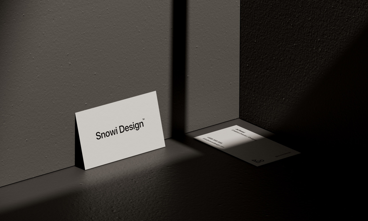 Shadow Business Card Mockup Pack, a Business Card Template by S48 Mockups
