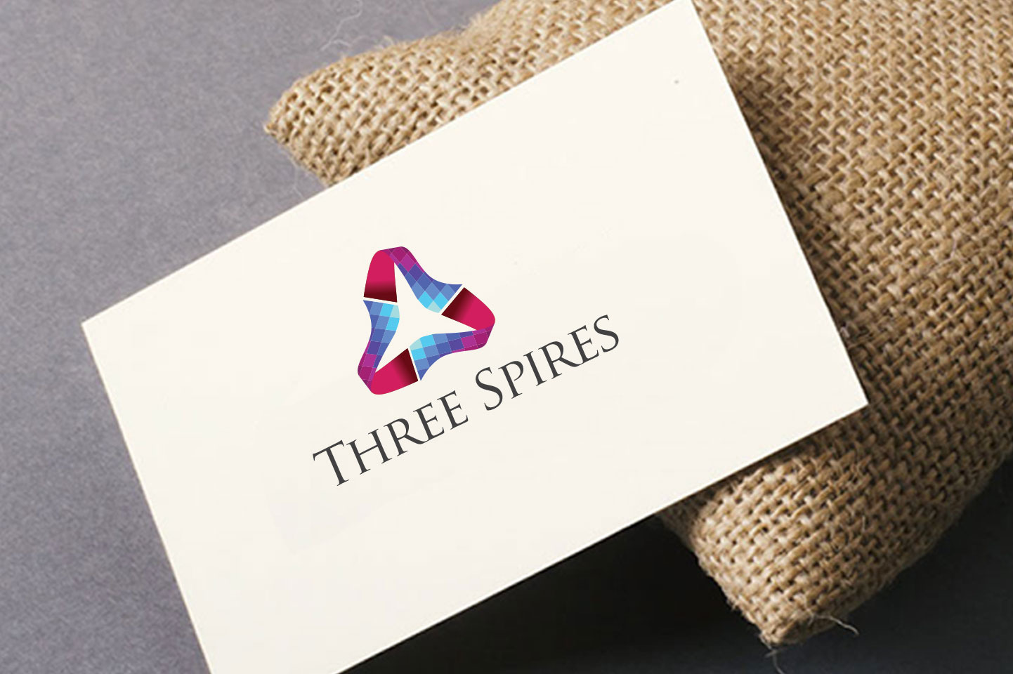 Three Spires, a Branding & Logo Template by legendshop