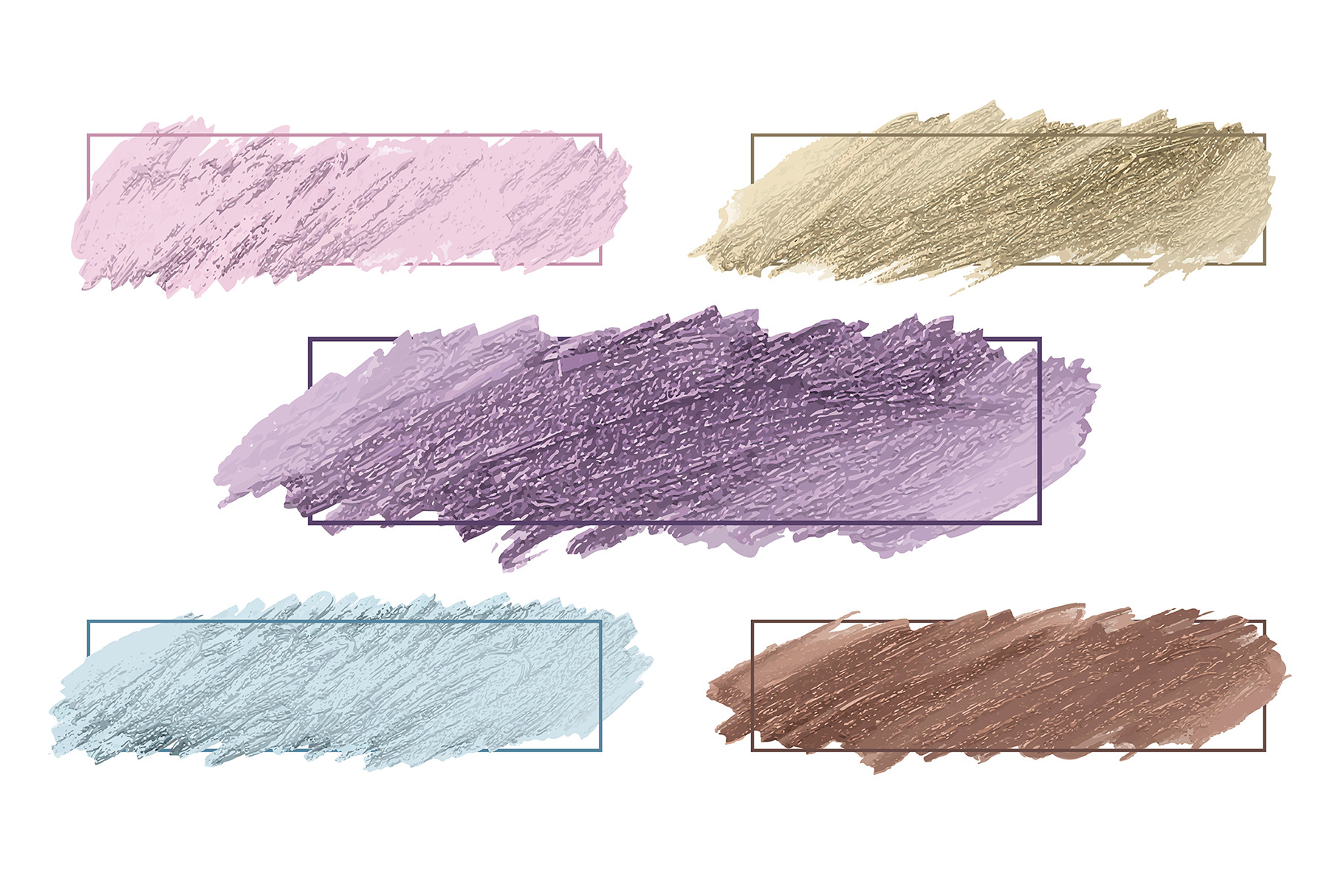 Pastel color paint brush stroke, a Texture Illustration by ArtBackground