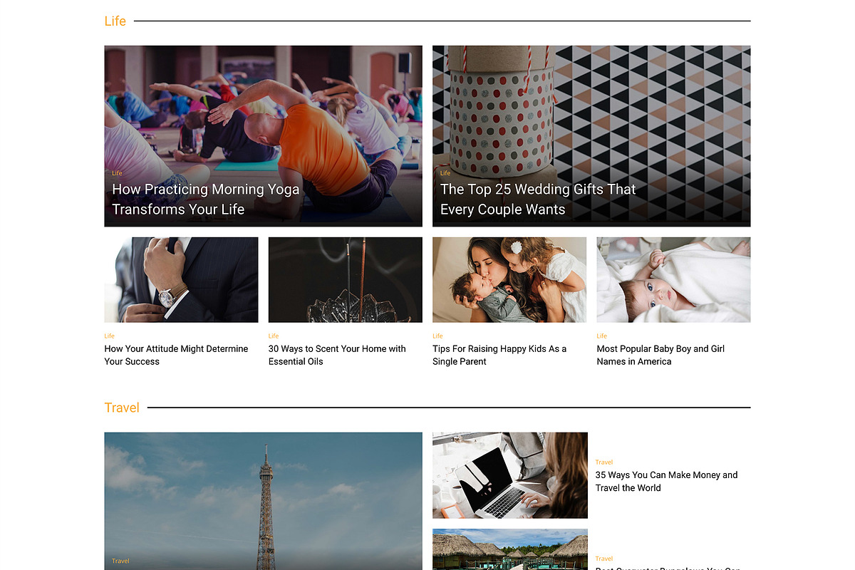 Anther - WordPress Blog News Theme, a WordPress Template by DesignOrbital