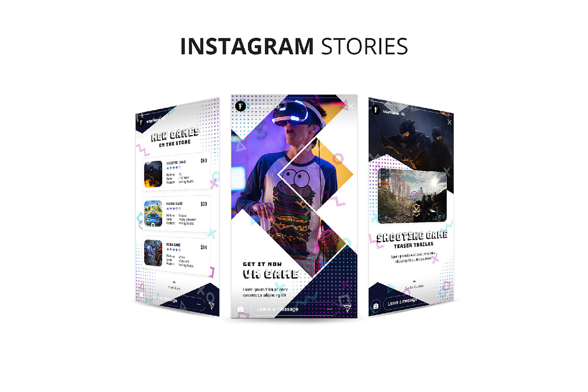 Gaming and eSports Instagram Stories, a Social Media Template by ...