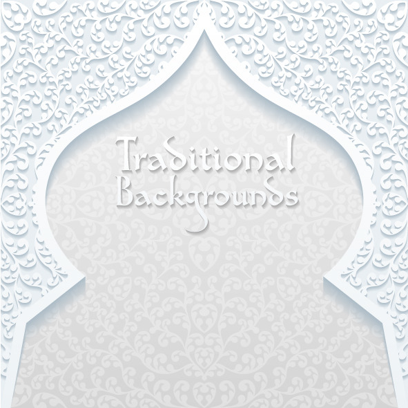Set of traditional backgrounds | Decorative Illustrations ~ Creative Market