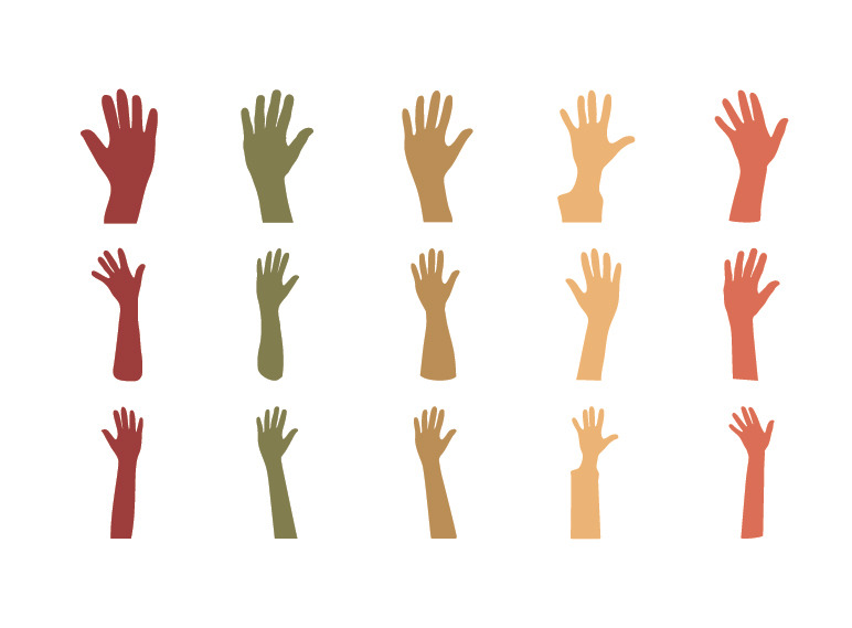 hands icons, an Icon by wavebreak | Creative Market