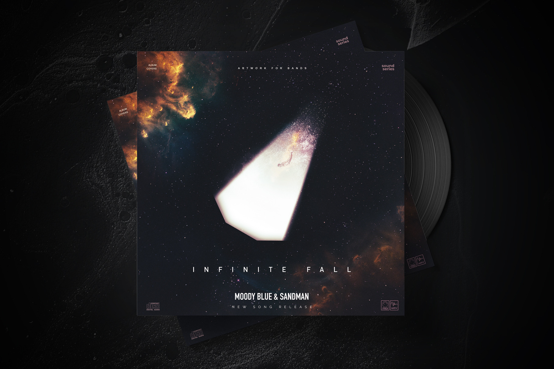 Infinite Fall Album Cover Art, a Social Media Template by PremadePixels.com