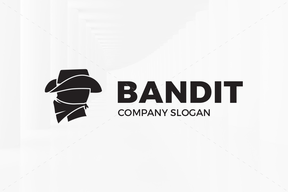 Bandit Logo Template, a Branding & Logo Template by LOGOMAGINE