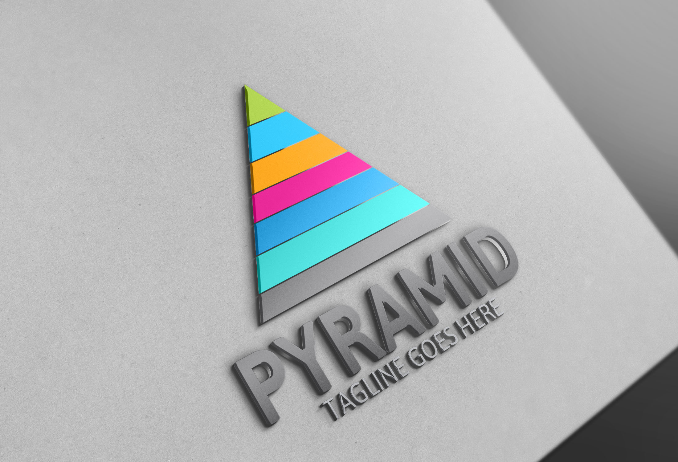 Pyramid Logo, a Branding & Logo Template by Josuf Media | Creative Market