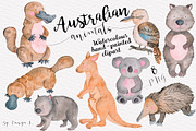 Australian Animals Watercolor Set, an Animal Illustration by Tanya Kart ...