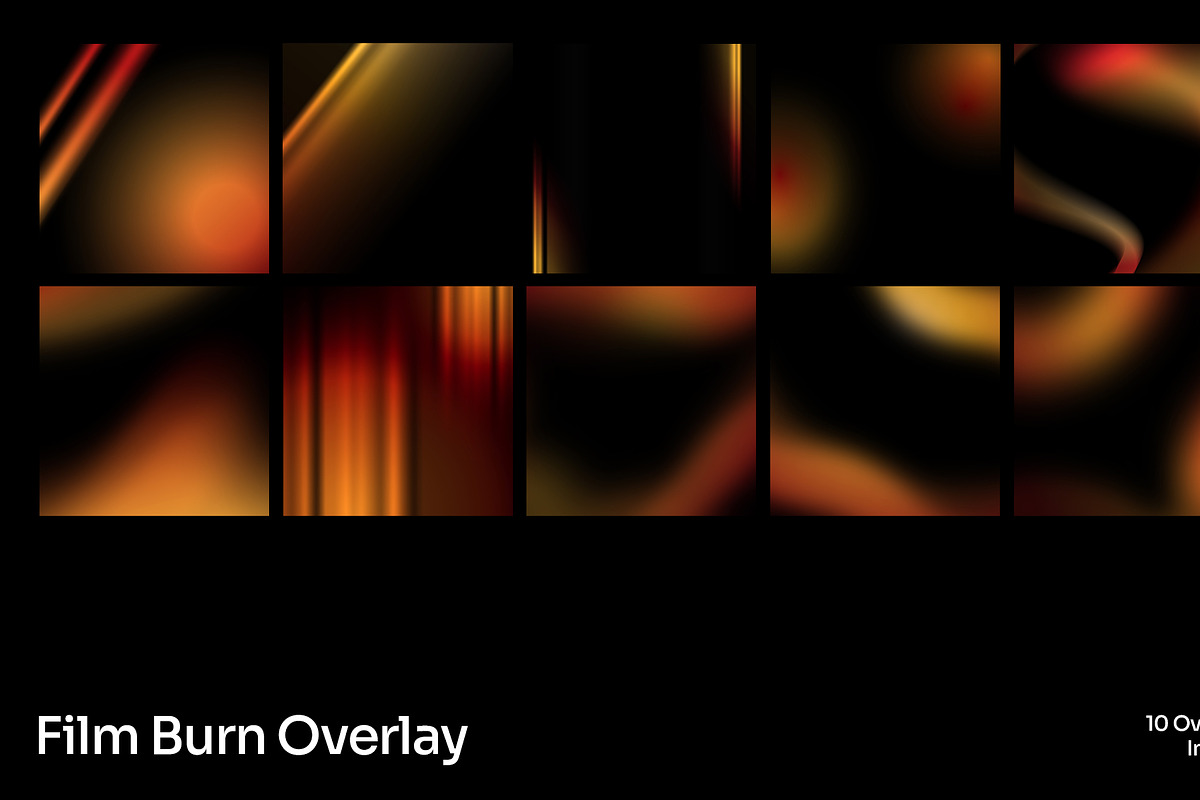 Film Burn Overlay, a Texture Graphic by Neermana