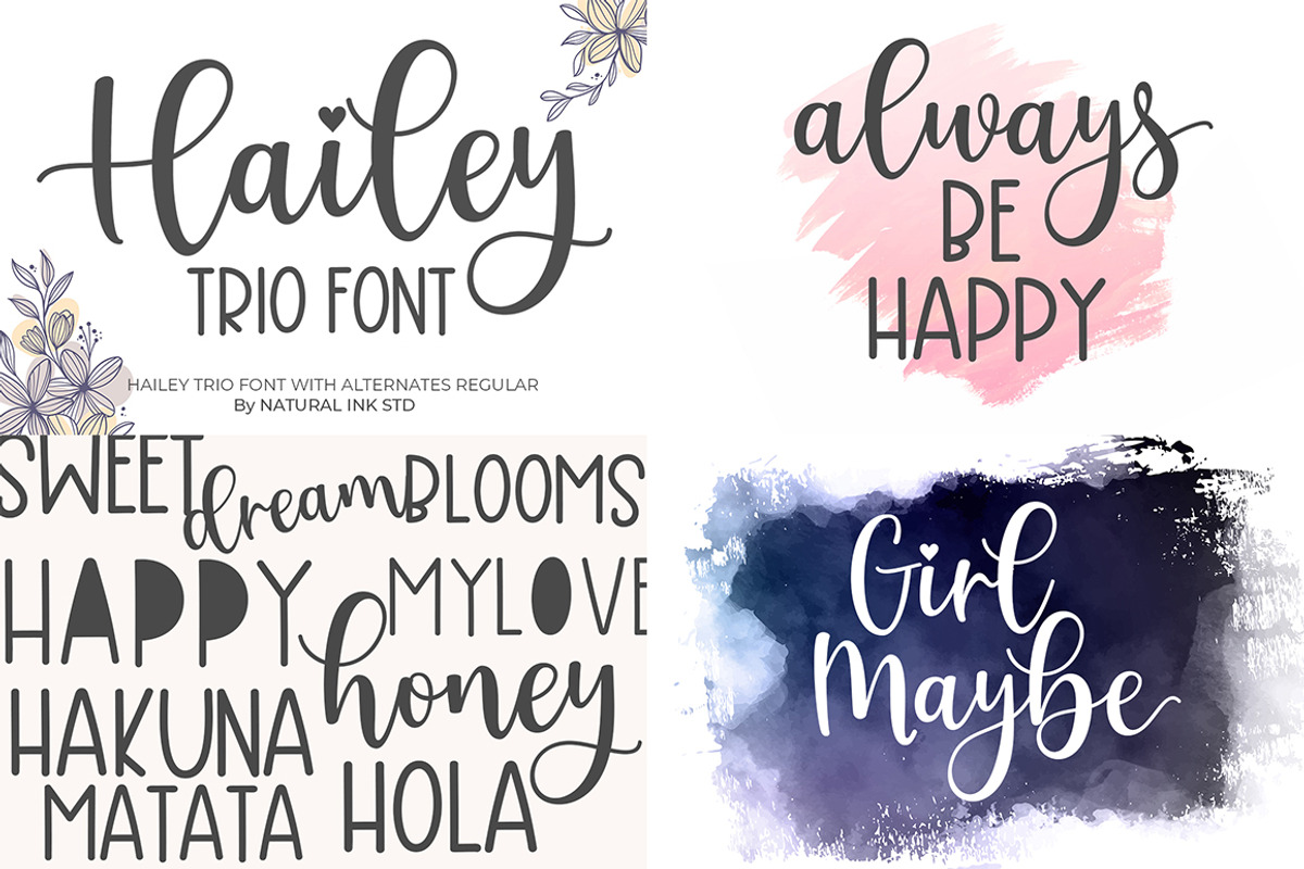 Handmade Font Bundle, a Handwritten Font by Natural Ink Studio