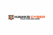 Hawks Cyber Security Logo, a Branding & Logo Template by REDVY CREATIVE