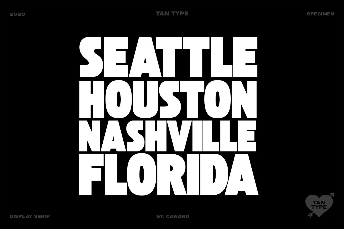TAN - St. Canard, a Sans Serif Font by TanType