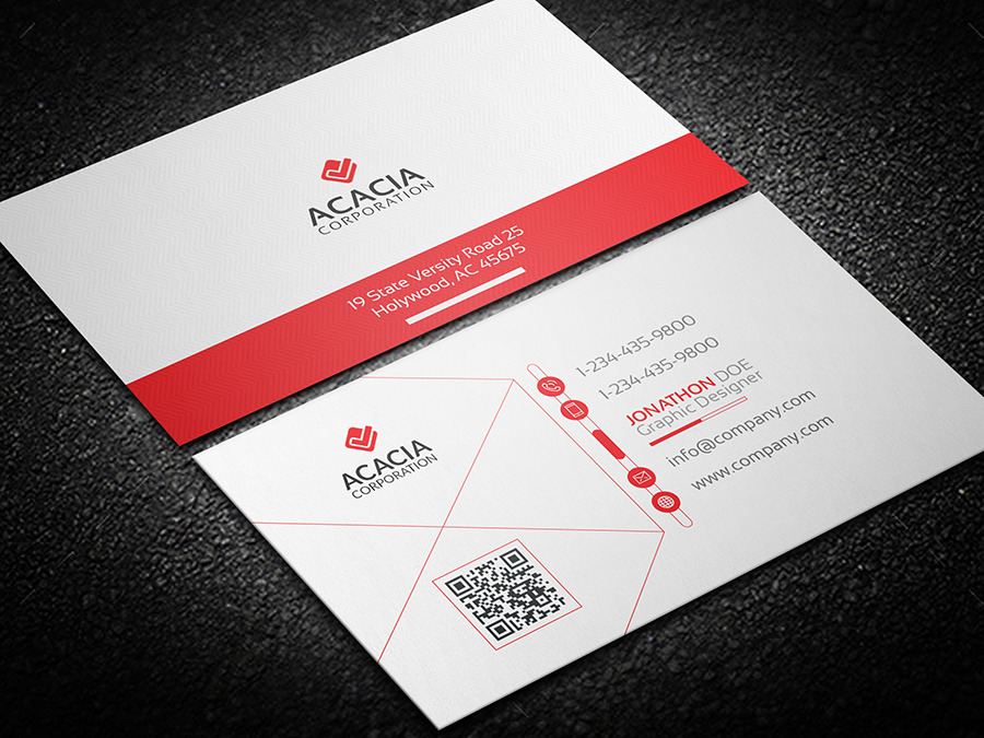 Line Business Card, a Business Card Template by DesignGhar | Creative ...