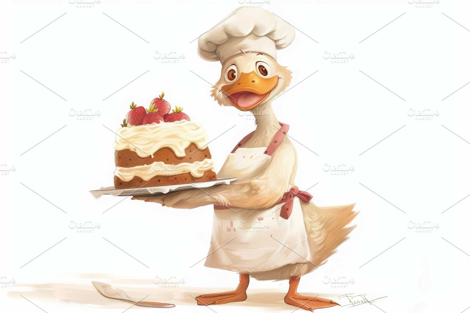 Cute funny duck cartoon printable cl, an Abstract Photo by Pixeness ...