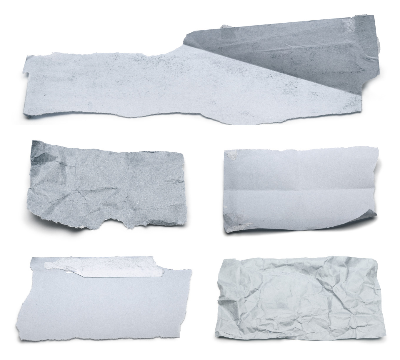 set of rip paper on white, an Abstract Photo by Liliia Rudchenko