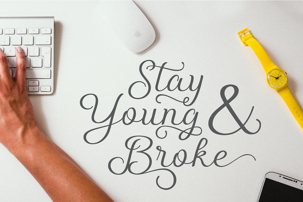 Shelly Script Font, a Script Font by Beautypes