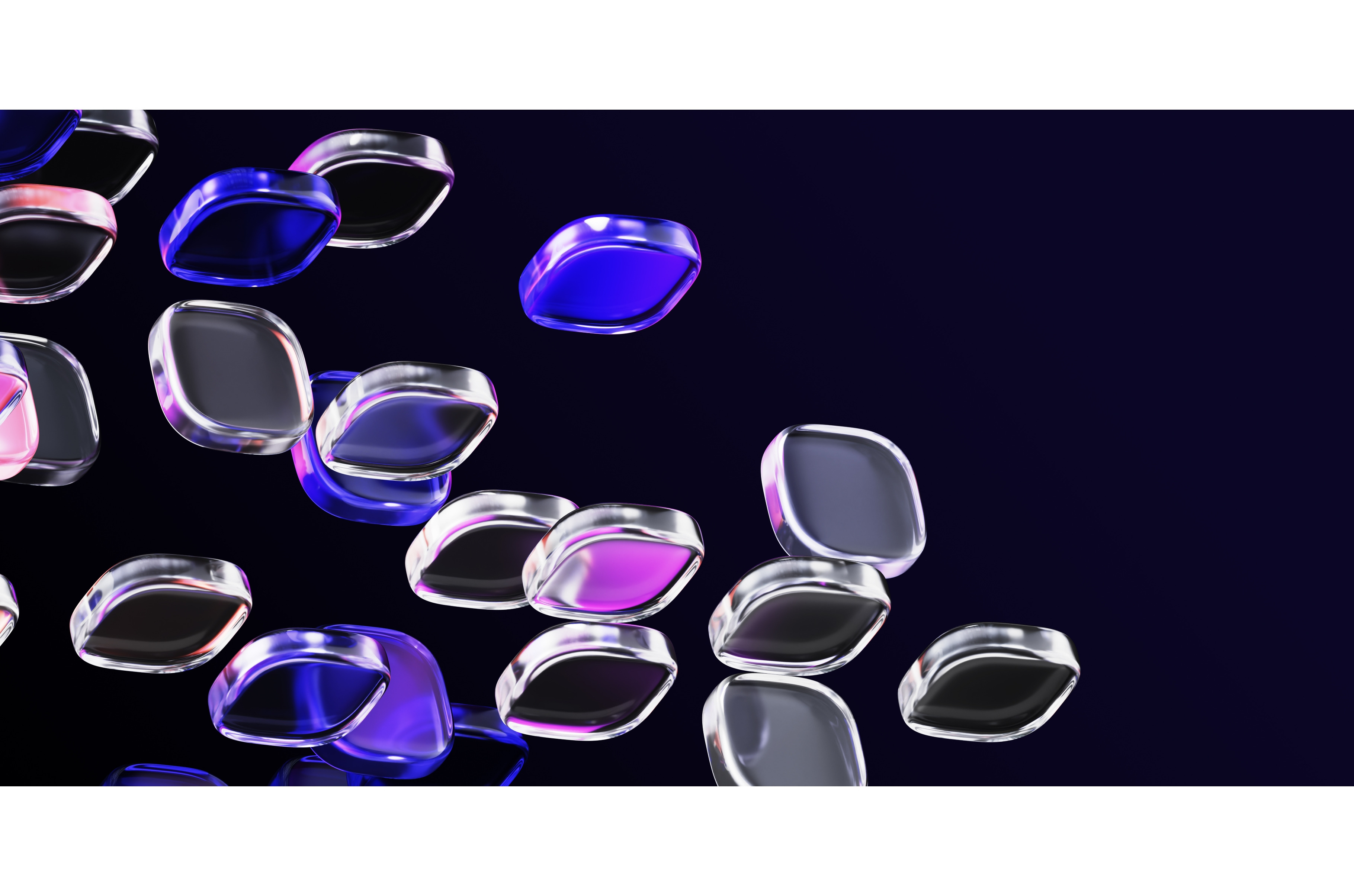 3d glass transparent square plate, a Background Graphic by Marozhkastudio