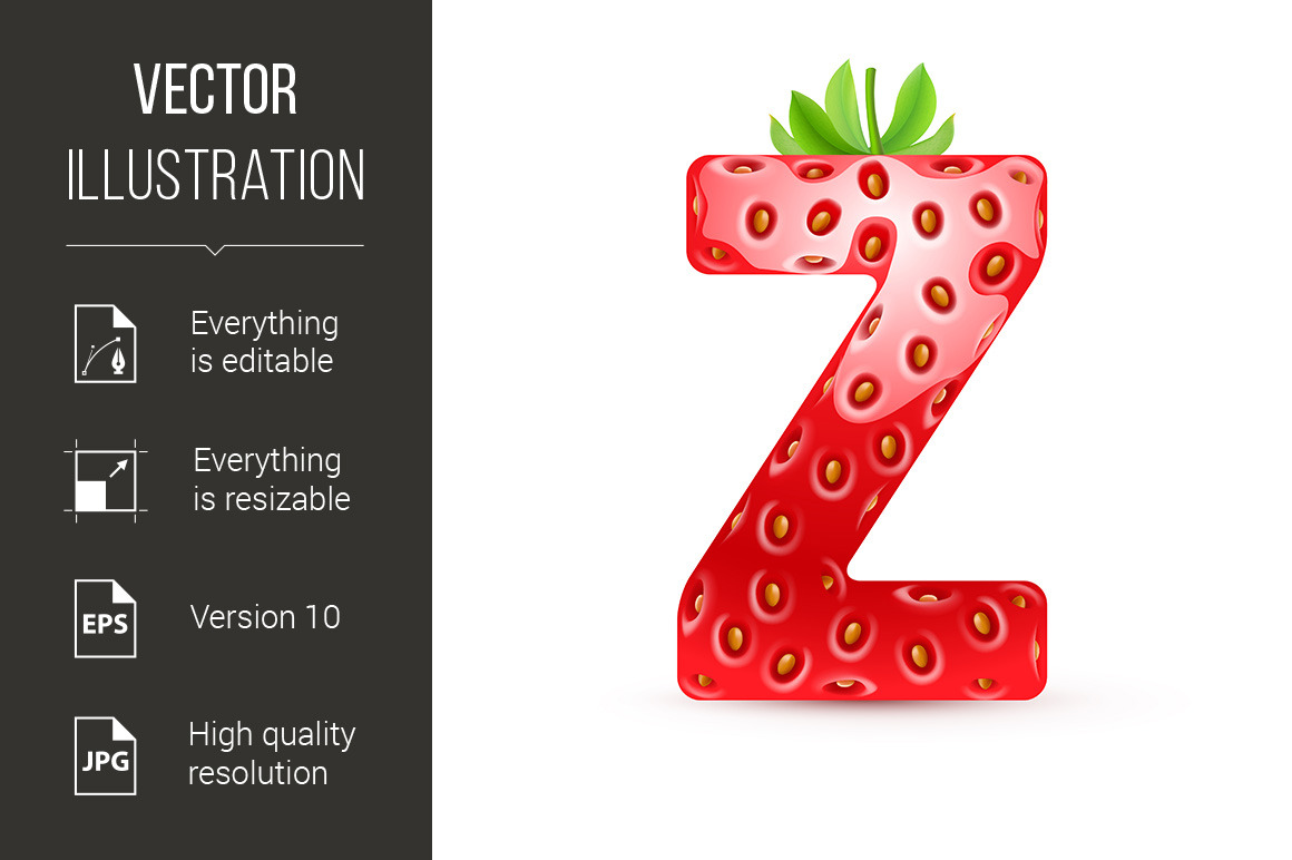 Tasty alphabet, a Graphic by DvargShop