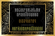 DORADO - BLACKLETTER BEVEL FONT