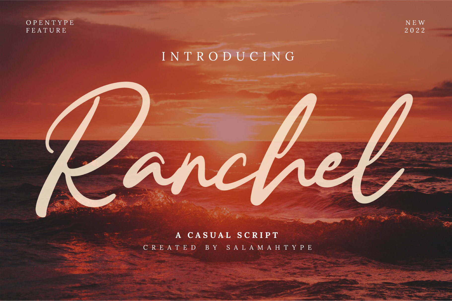 Ranchel Handwritten Script, a Script Font by Salamahtype | Creative Market