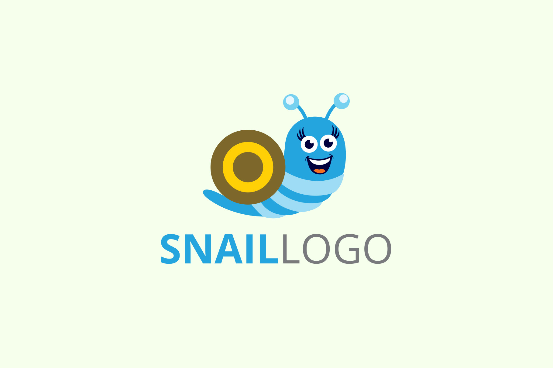 Snail Logo | Branding & Logo Templates ~ Creative Market