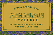 Mendelson typeface, a Font by Stefan Chirila