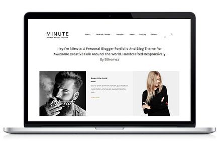 Elegance Clean Blogger Template, a Websites & App Template by bthemez