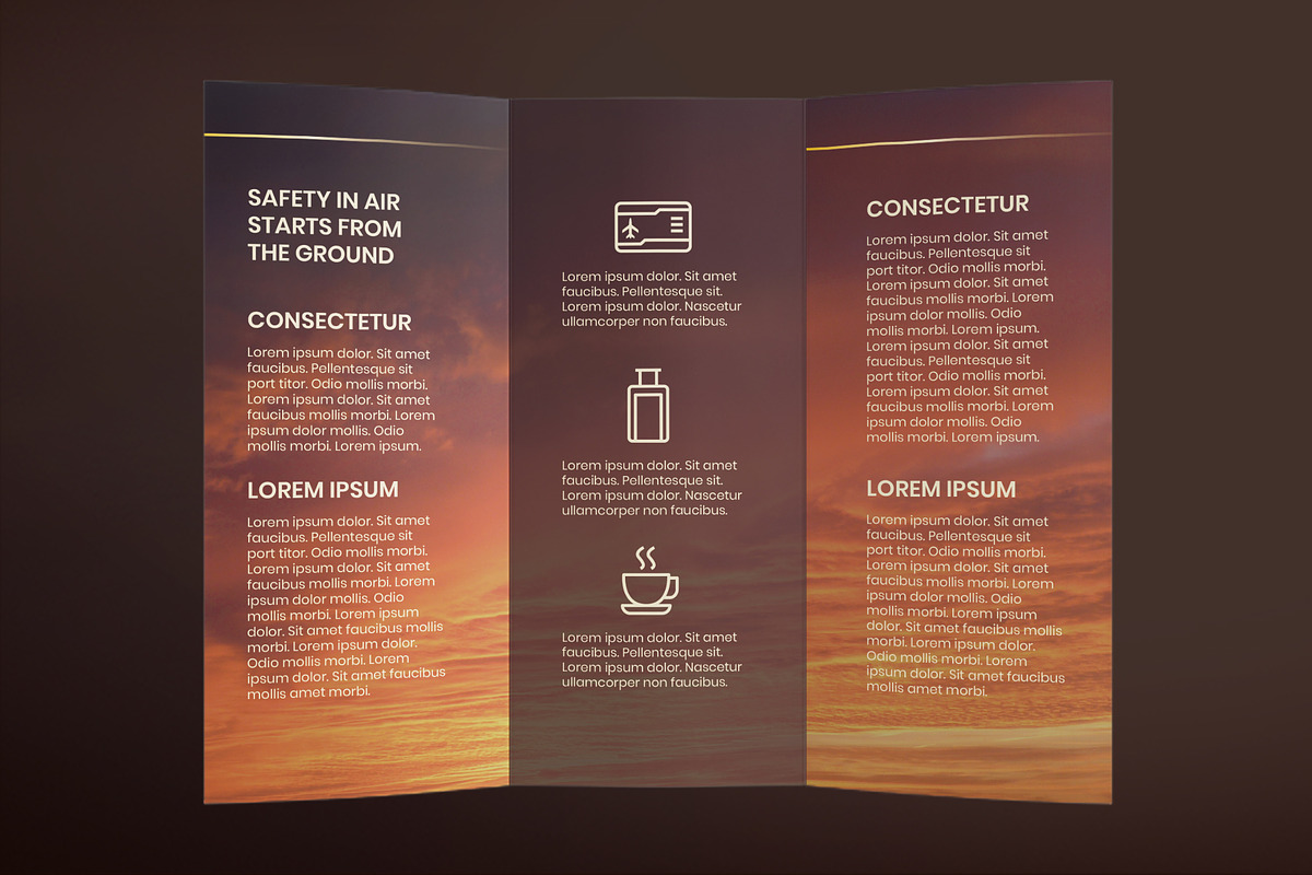 Airlines Aviation Print Pack, a Poster Template by TemplatesNow!