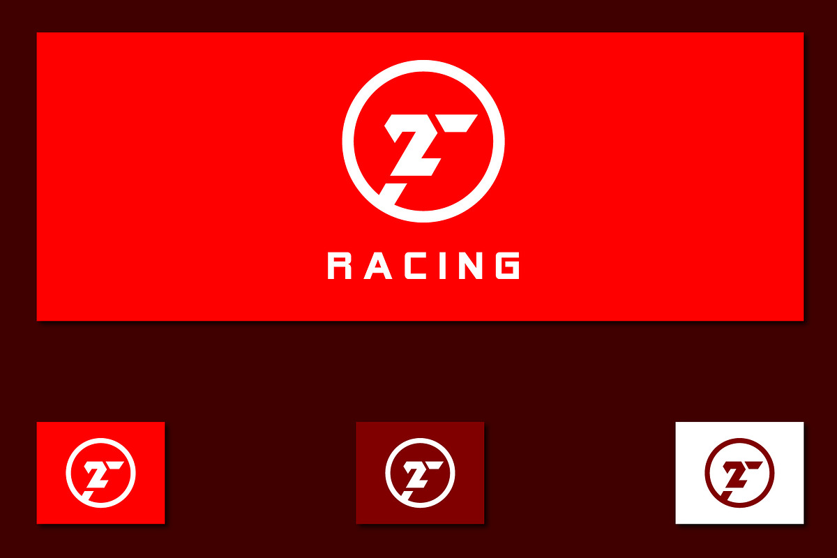monogram logo F2 or 2F racing logo, a Branding & Logo Template by ...