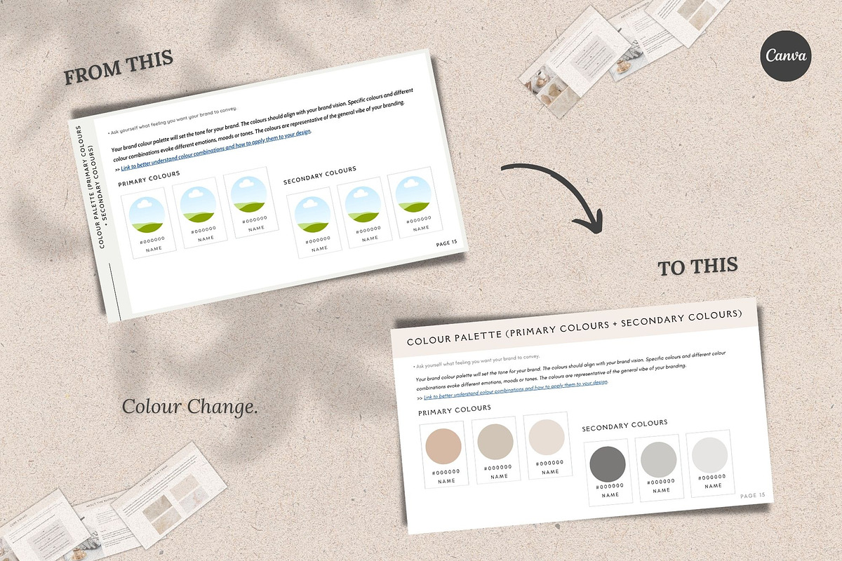SANDY | Brand Guidelines Template