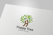 Happy Tree, a Branding & Logo Template by Vectorwins Premium Shop