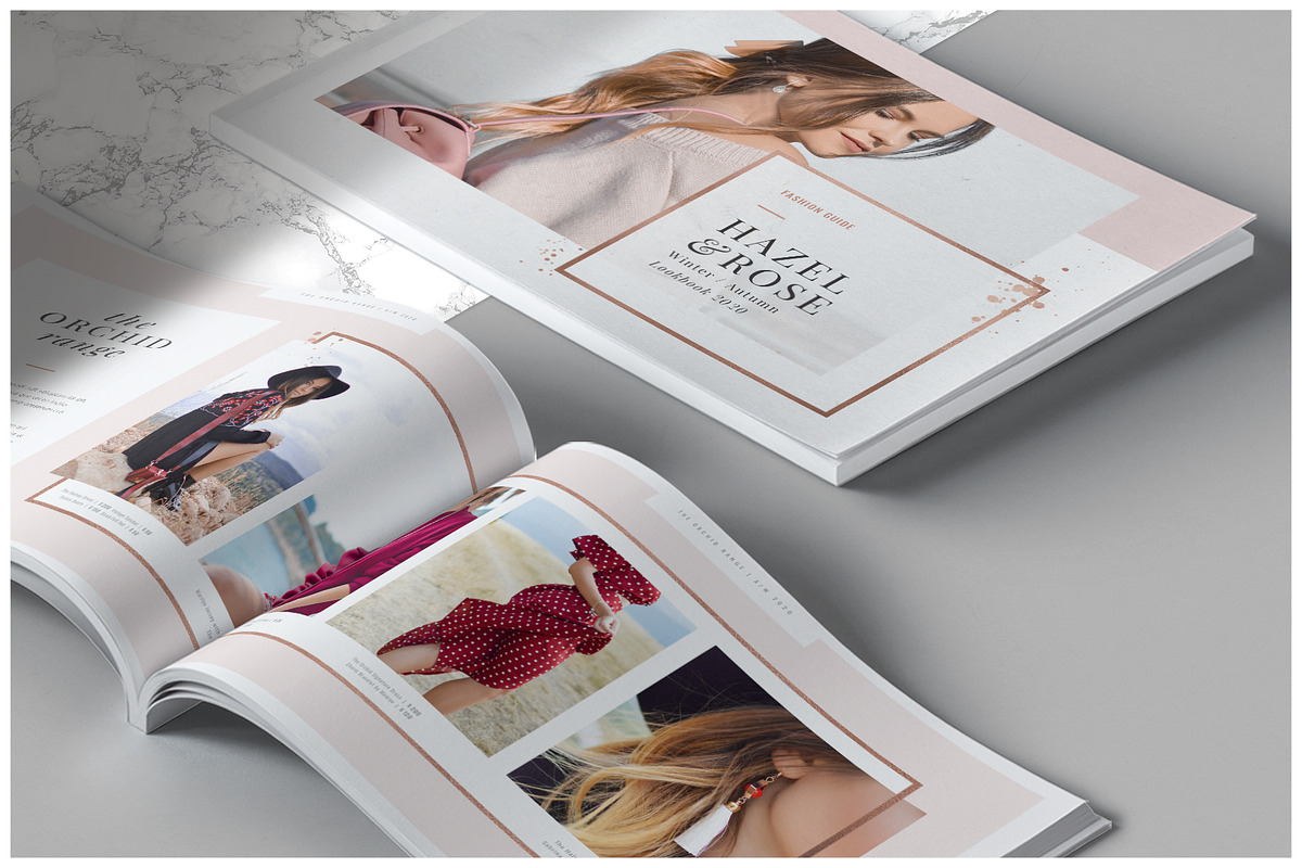 The Grid Layout | Canva, PSD, Indd, a Brochure Template by Marigold Studios