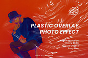 Plastic Overlay Photo Effect psd