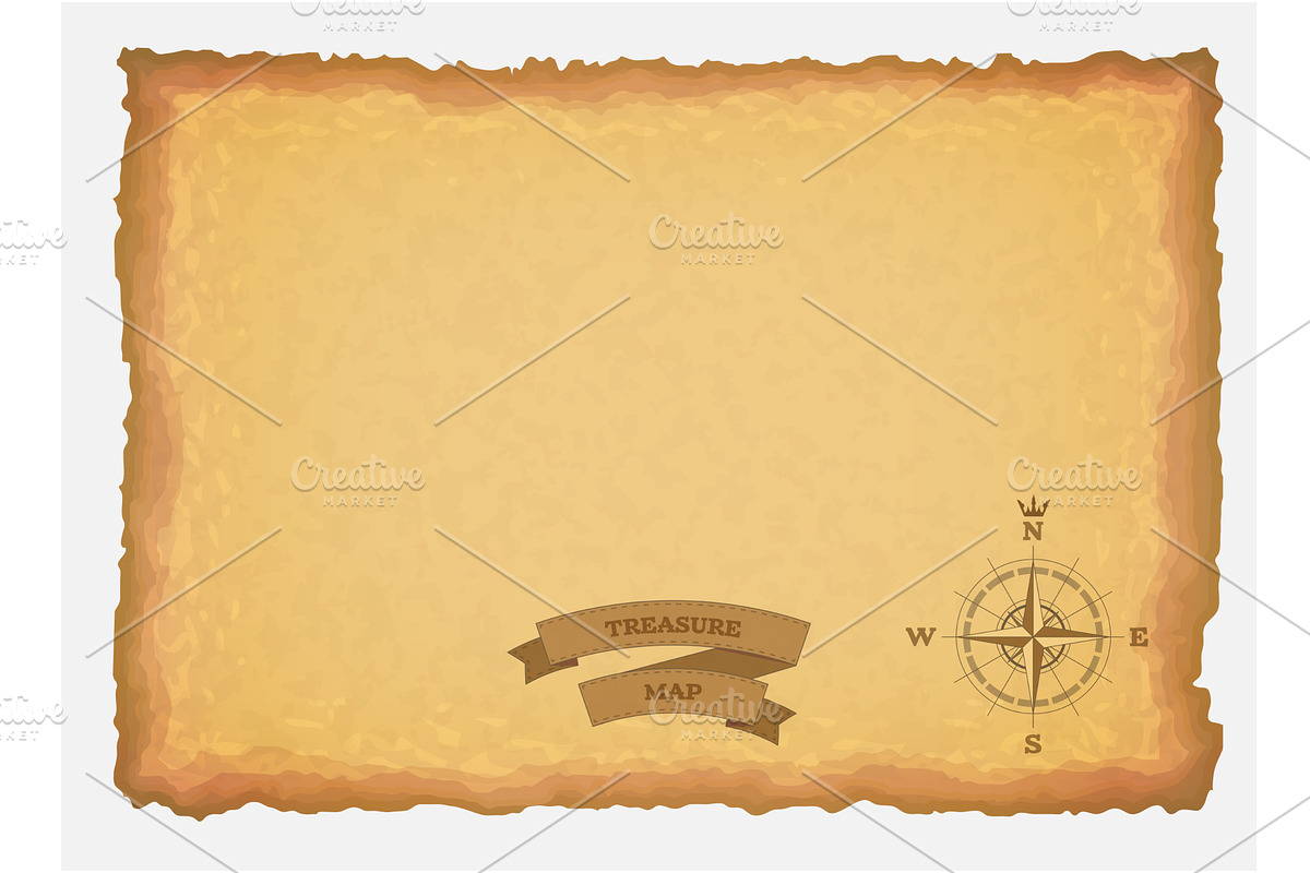 Ancient map vector, a Texture Graphic by SkyVectors