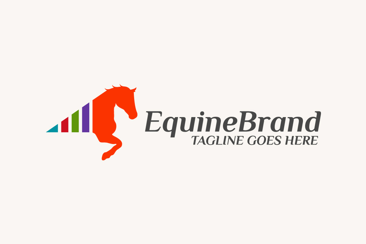 Equine Brand Logo, a Branding & Logo Template by emotions76