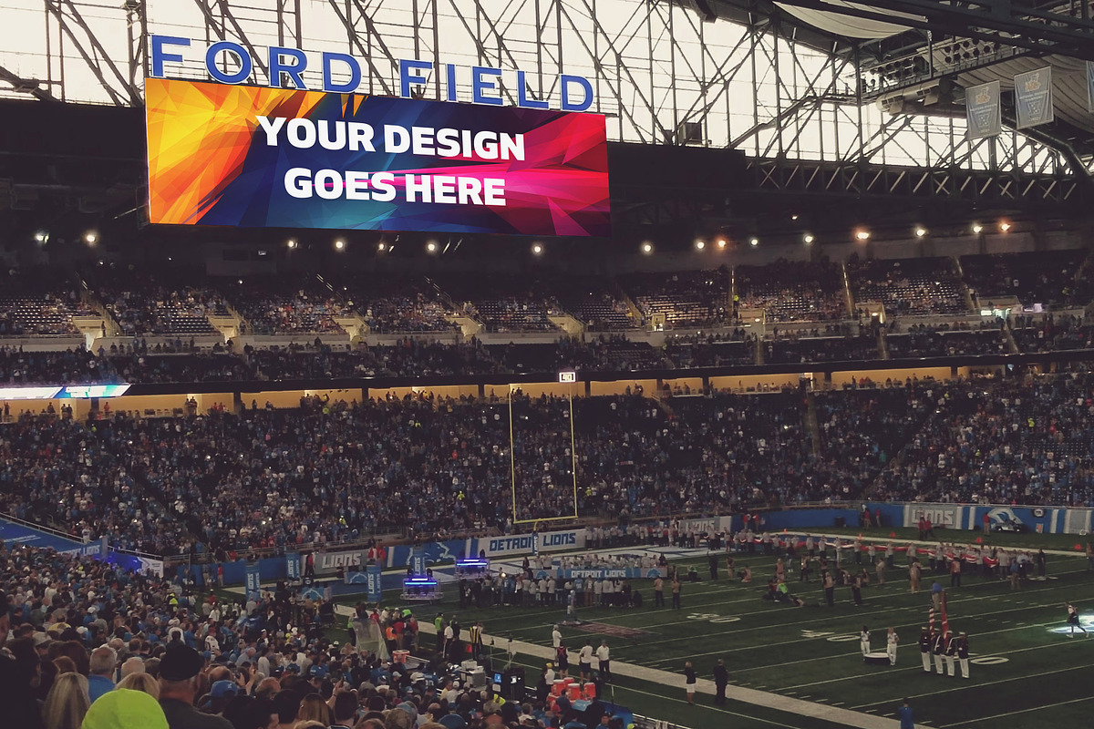 24 PSD NFL Stadium Mockup #1, a Mockup by Laura