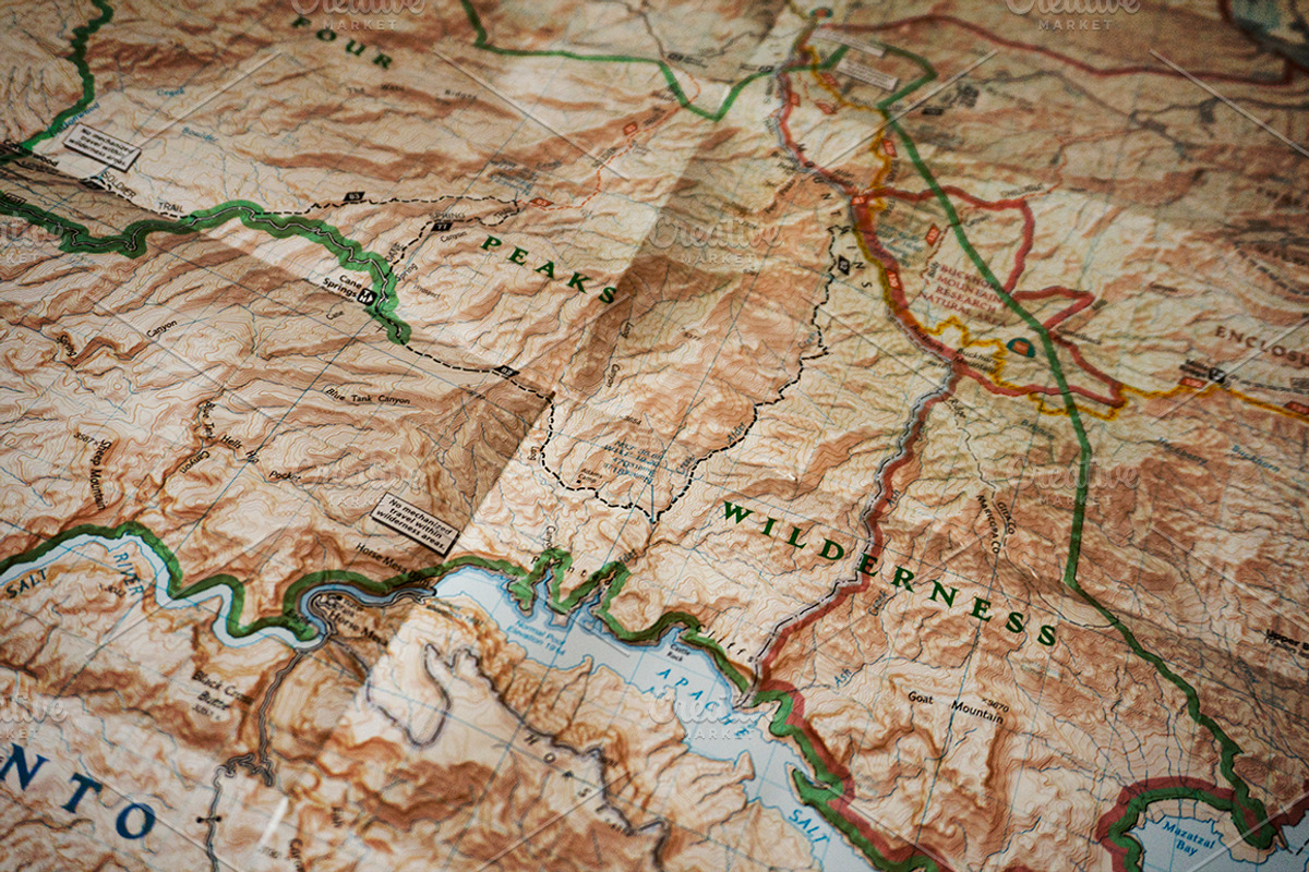 Topographic Map Background Textures, a Texture Graphic by Calvin Weibel