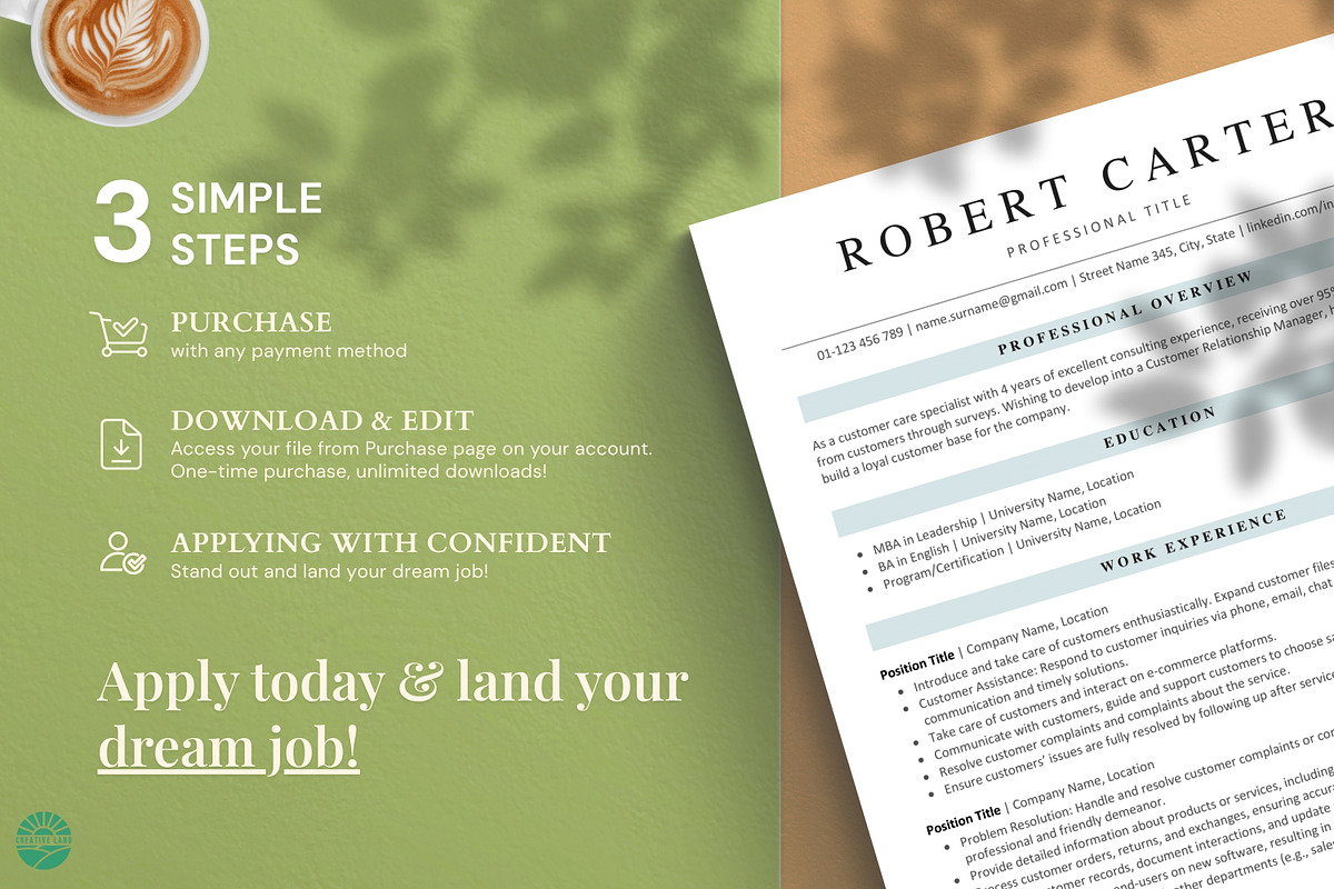 Modern ATS Resume Template