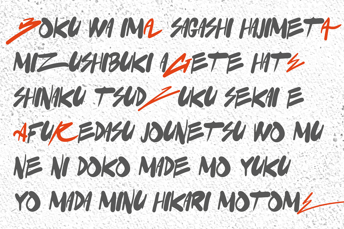 Nukami Display Typeface, a Handwritten Font by Sundaylab