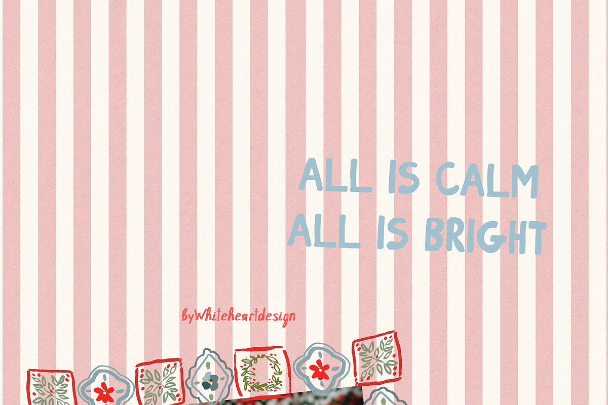 Christmas Frames Borders Templates, a Decorative Illustration by ...